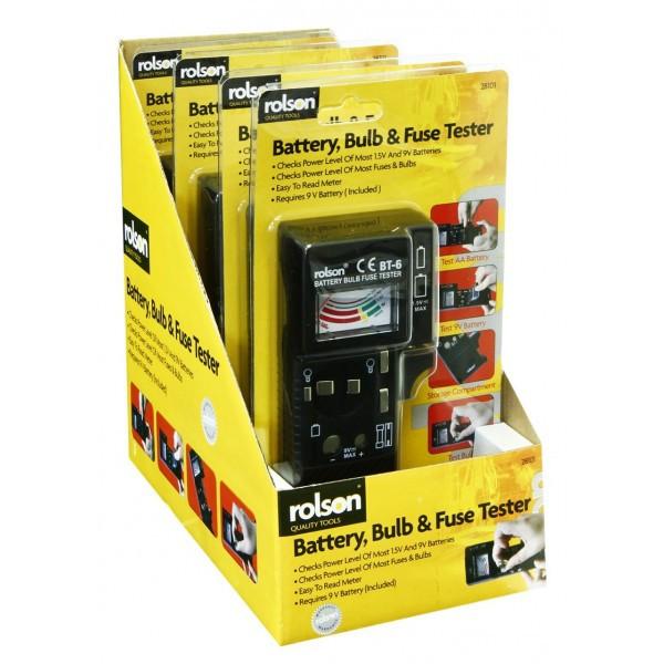 BATTERY BULB & FUSE TESTER | ATKO